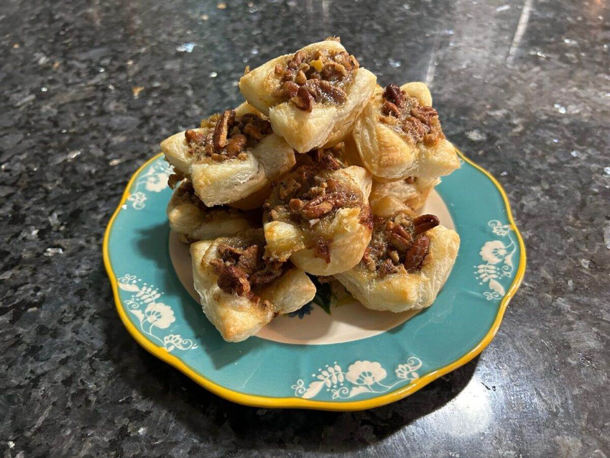 Puff Pastry Pecan Pie Bites