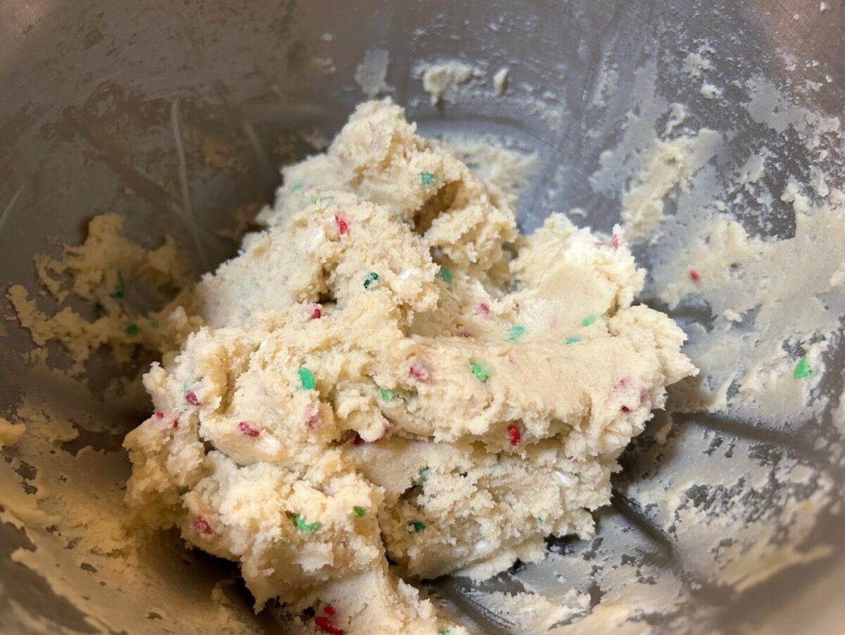 Crumbl Birthday Cake Cookie Copycat - Out of the Box Baking