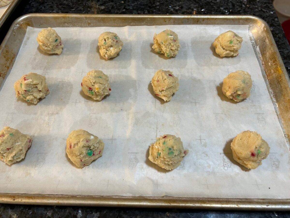 Crumbl Birthday Cake Cookie Copycat - Out of the Box Baking