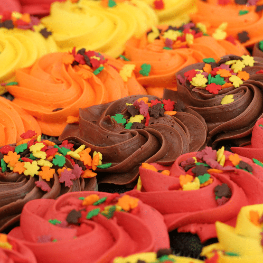 Easy Fall Cupcakes to Bake with Kids - Out of the Box Baking