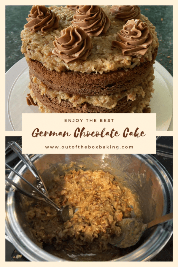 Traditional German Chocolate Cake with Coconut Pecan Frosting - Out of ...