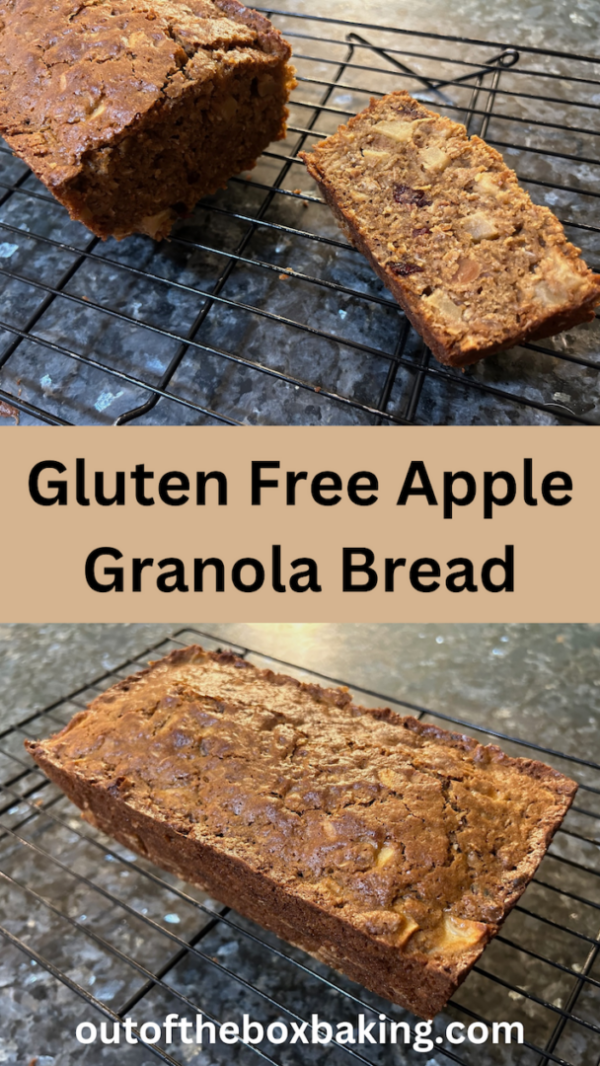 Gluten Free Apple Granola Bread - Out of the Box Baking