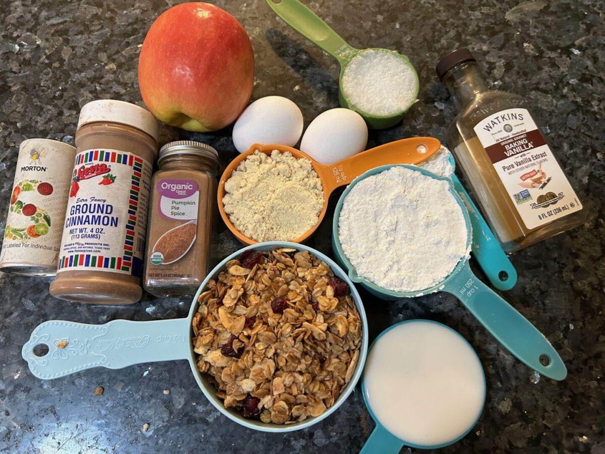 Gluten Free Apple Granola Bread - Out of the Box Baking
