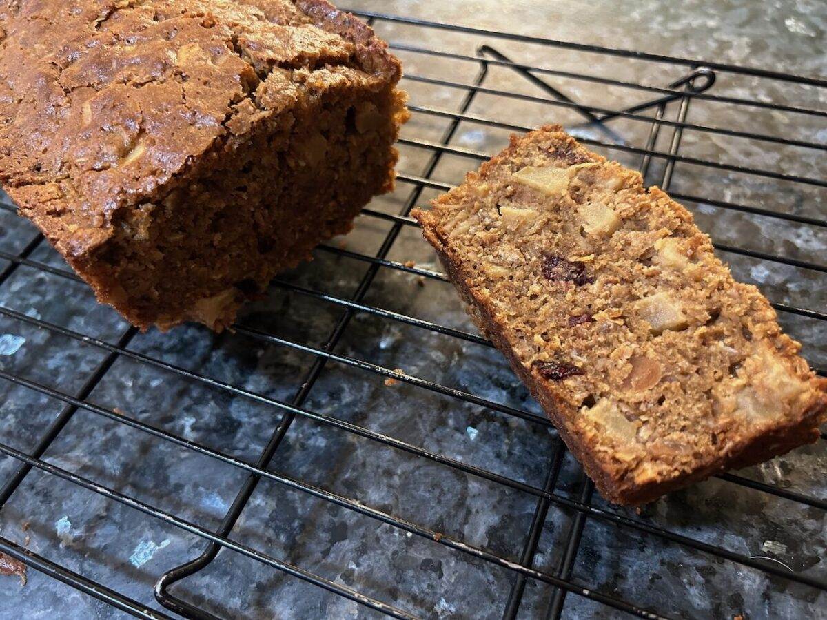 Gluten Free Apple Granola Bread - Out of the Box Baking