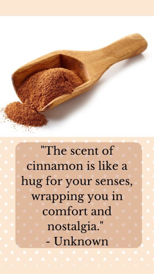 101 Tasty Quotes about Cinnamon - Out of the Box Baking