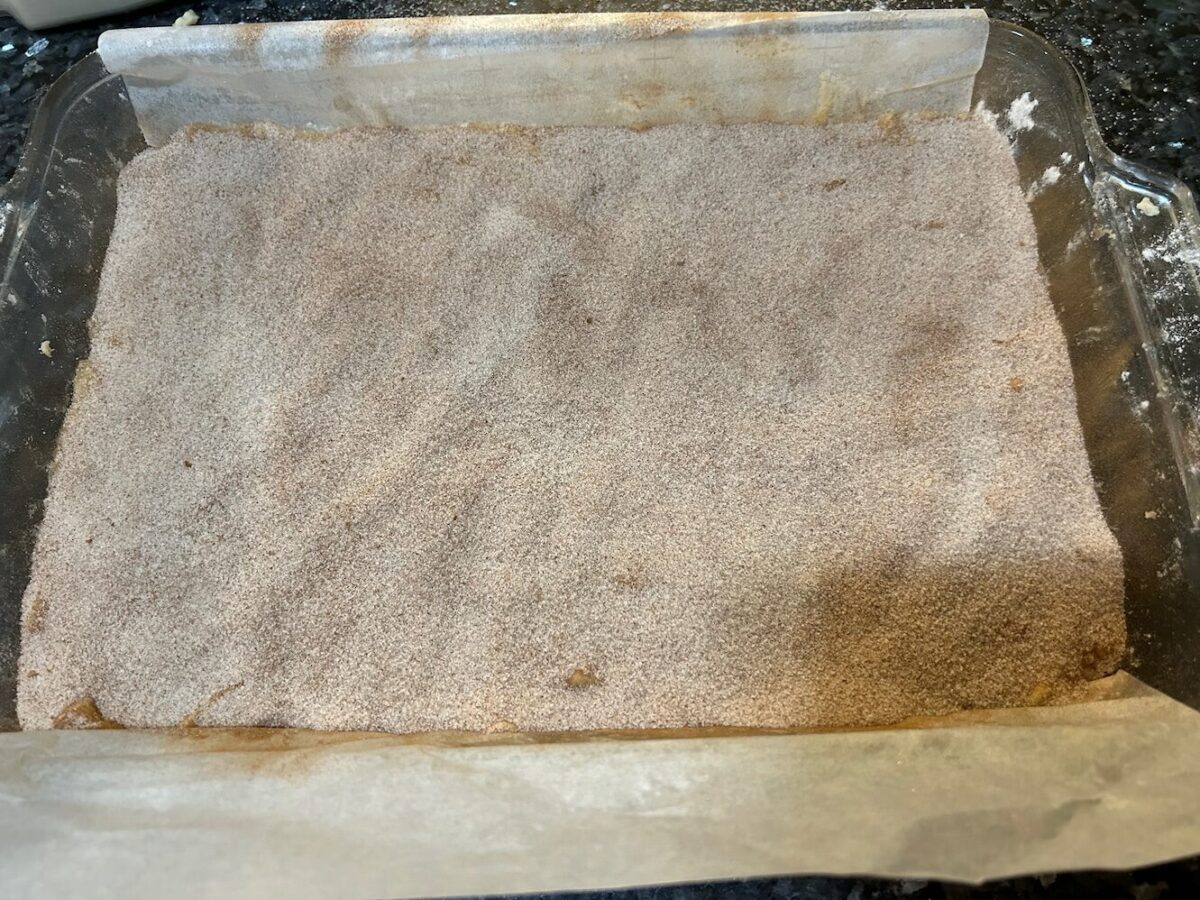 Snickerdoodle Cookie Bars - Out of the Box Baking