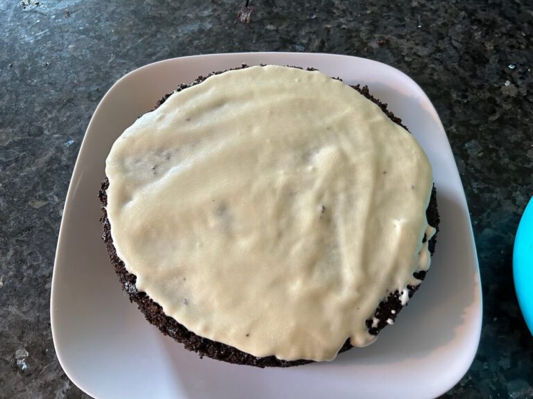Screwball Cake with Glaze Frosting - Out of the Box Baking