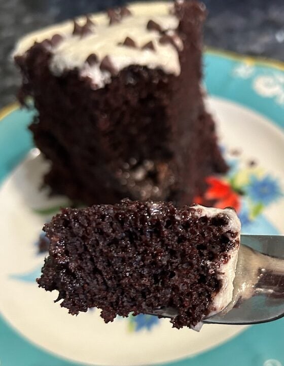 Screwball Cake with Glaze Frosting - Out of the Box Baking