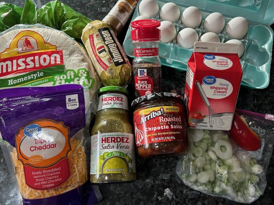 The Most Delicious Breakfast Enchiladas - Out of the Box Baking