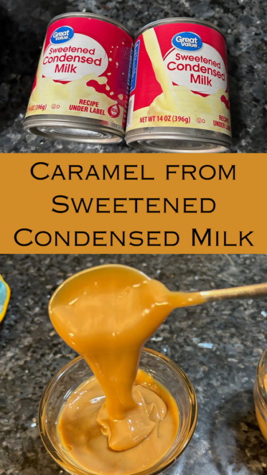 How to Make Caramel from Sweetened Condensed Milk | Easy Homemade Sauce ...