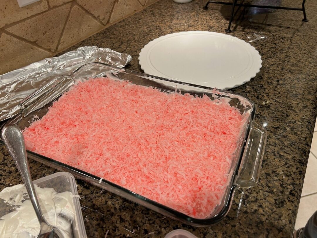Simple Snowball Brownies - Out of the Box Baking