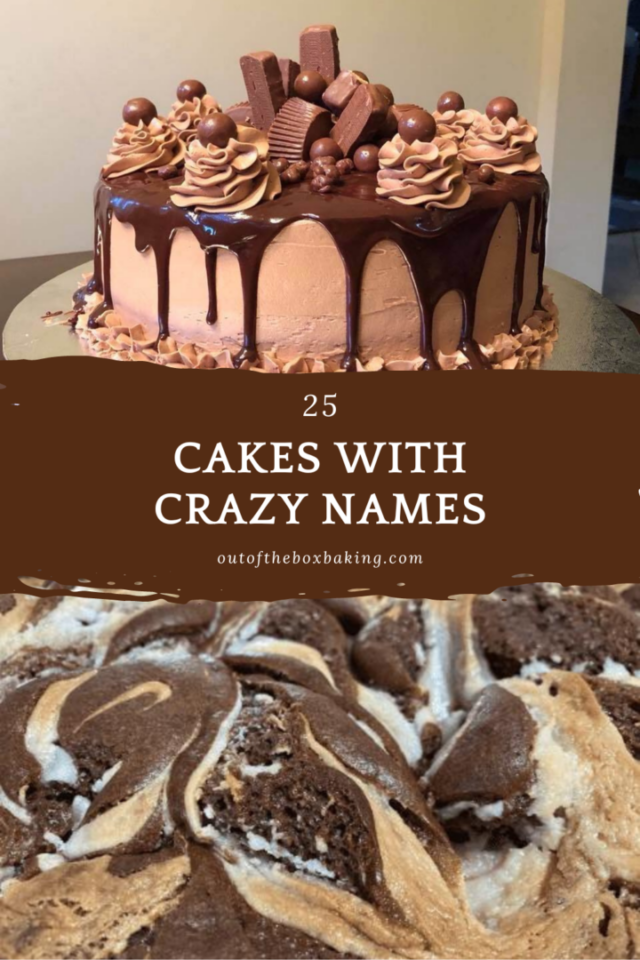 25 Cakes with Crazy Names - Out of the Box Baking