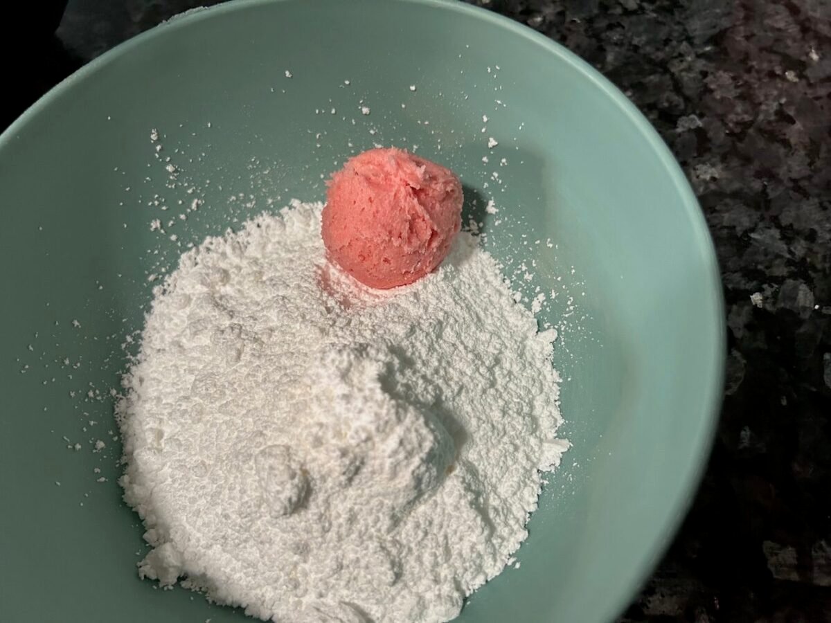 Strawberry Fluffies (Strawberry Crinkle Cookies) - Out of the Box Baking