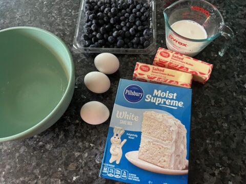 Blueberry Bread with Streusel Topping - Out of the Box Baking