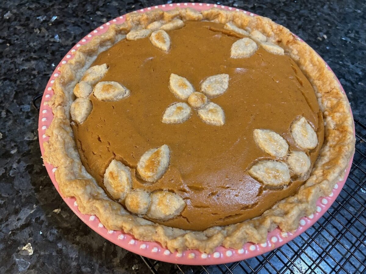 Deep Dish Pumpkin Pie (two ways) - Out of the Box Baking