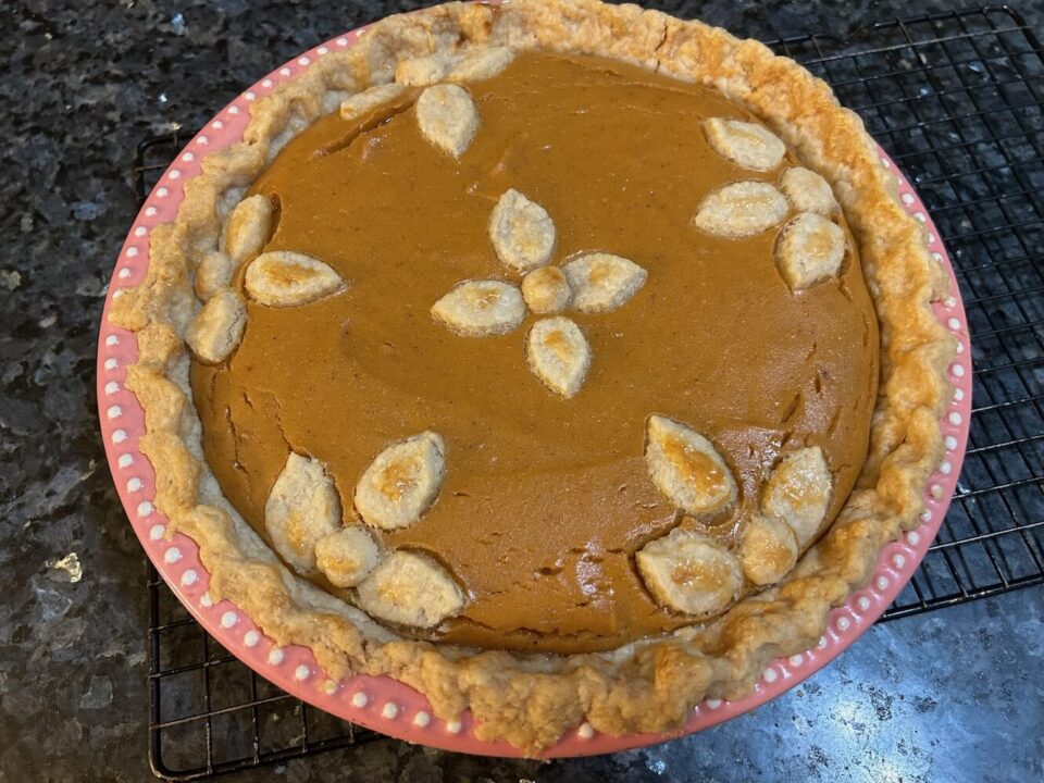 Deep Dish Pumpkin Pie (two ways) - Out of the Box Baking