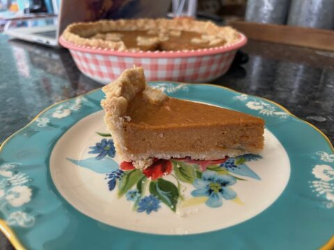 Deep Dish Pumpkin Pie (two ways) - Out of the Box Baking