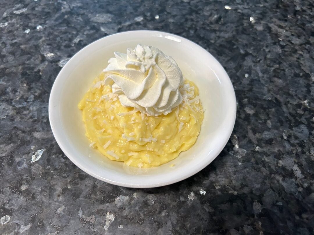 Simple 3-Ingredient Coconut Pudding - Out of the Box Baking