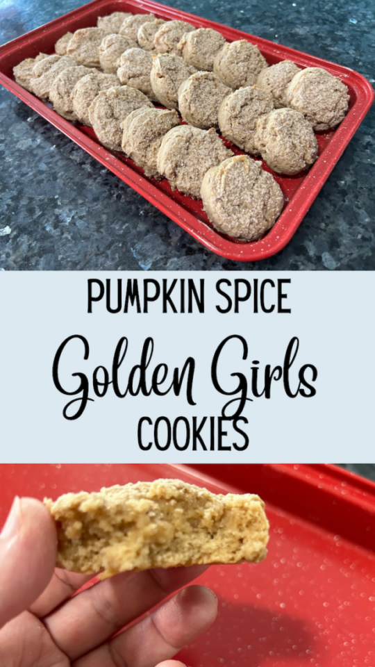 Pumpkin Spice Golden Girls Cookies - Out of the Box Baking