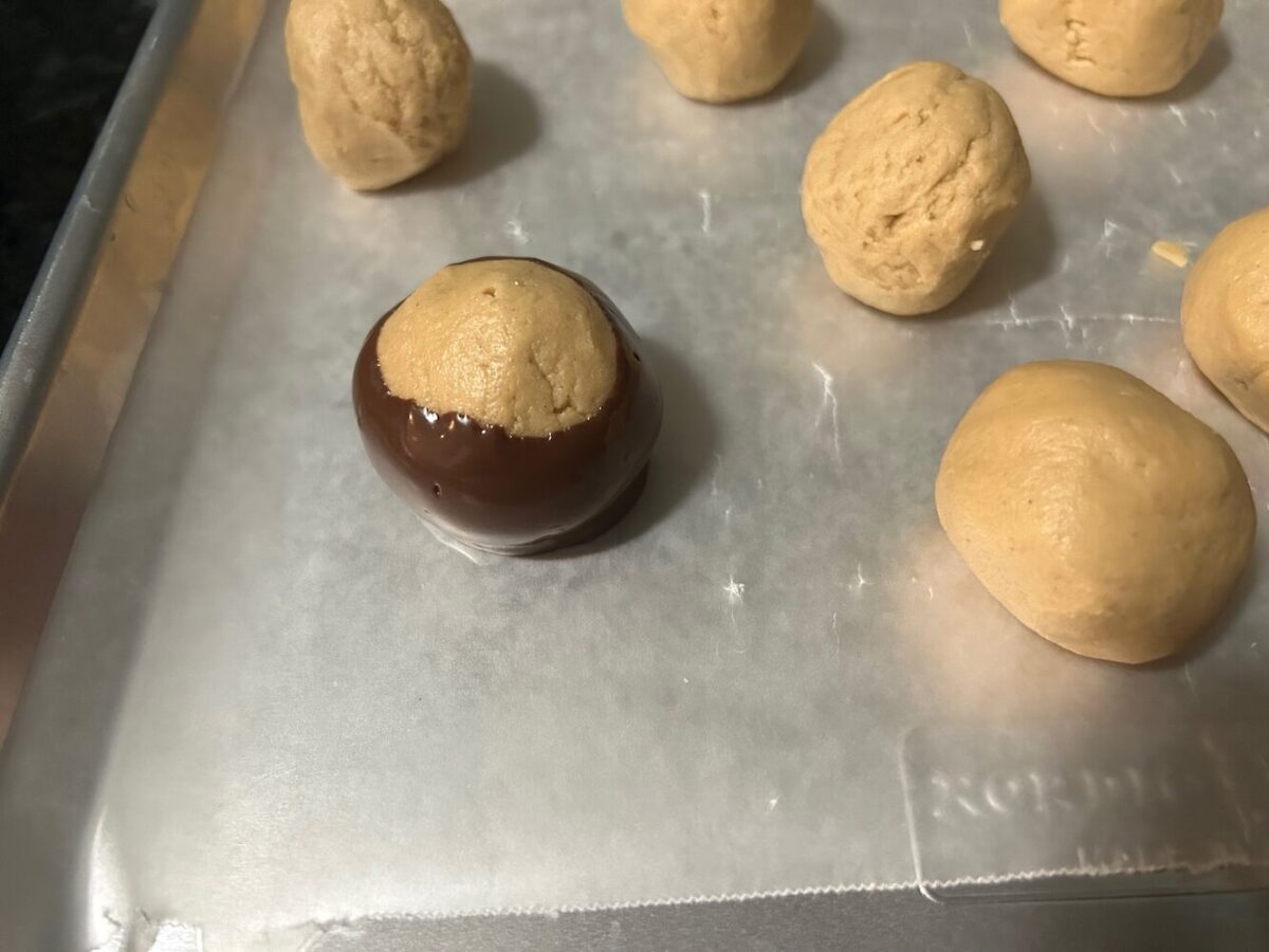 Quick and Easy Buckeyes - Out of the Box Baking