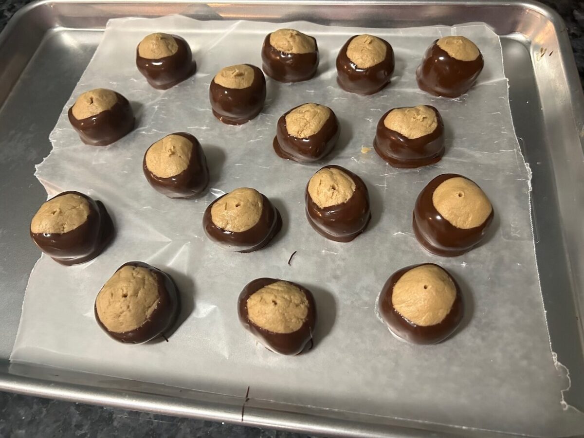 Quick and Easy Buckeyes - Out of the Box Baking