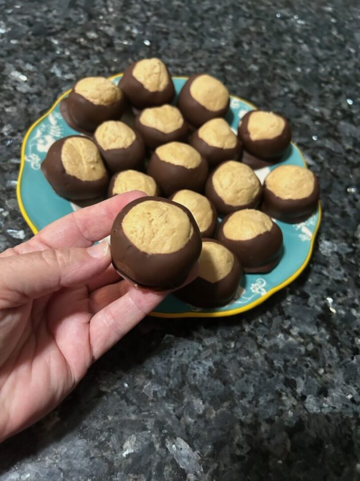 Quick and Easy Buckeyes - Out of the Box Baking