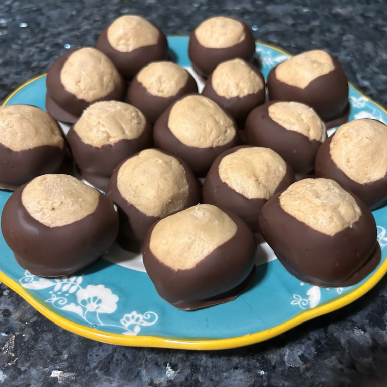 Quick and Easy Buckeyes - Out of the Box Baking