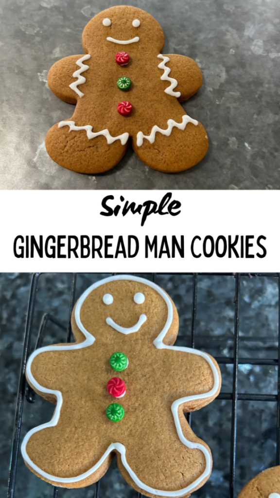Simple Gingerbread Man Cookies | Holiday Baking Made Simple - Out of ...
