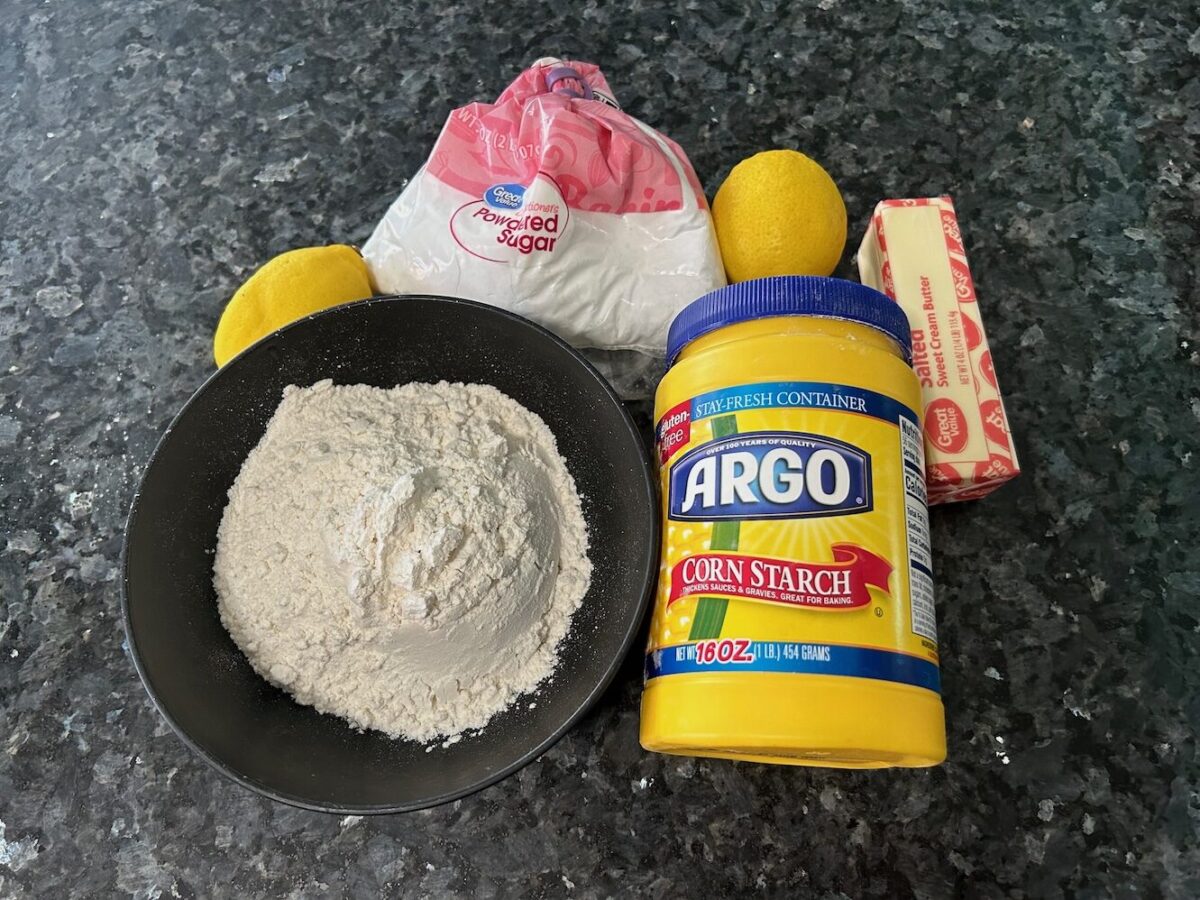 Lemon High Tea Cookies - Out of the Box Baking