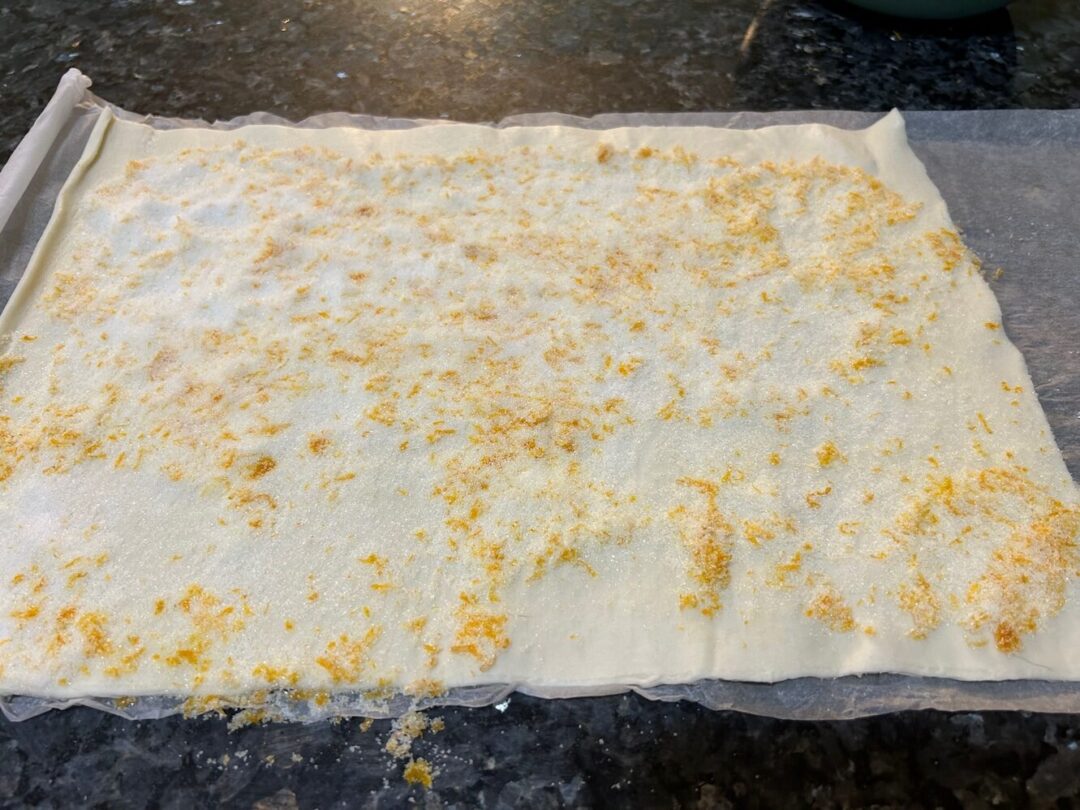 Orange Pinwheels (with puff pastry) - Out of the Box Baking