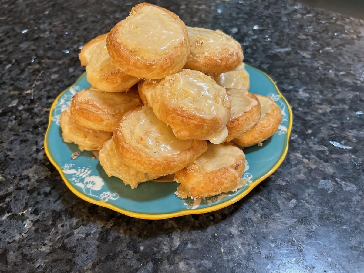 Orange Pinwheels (with puff pastry) - Out of the Box Baking