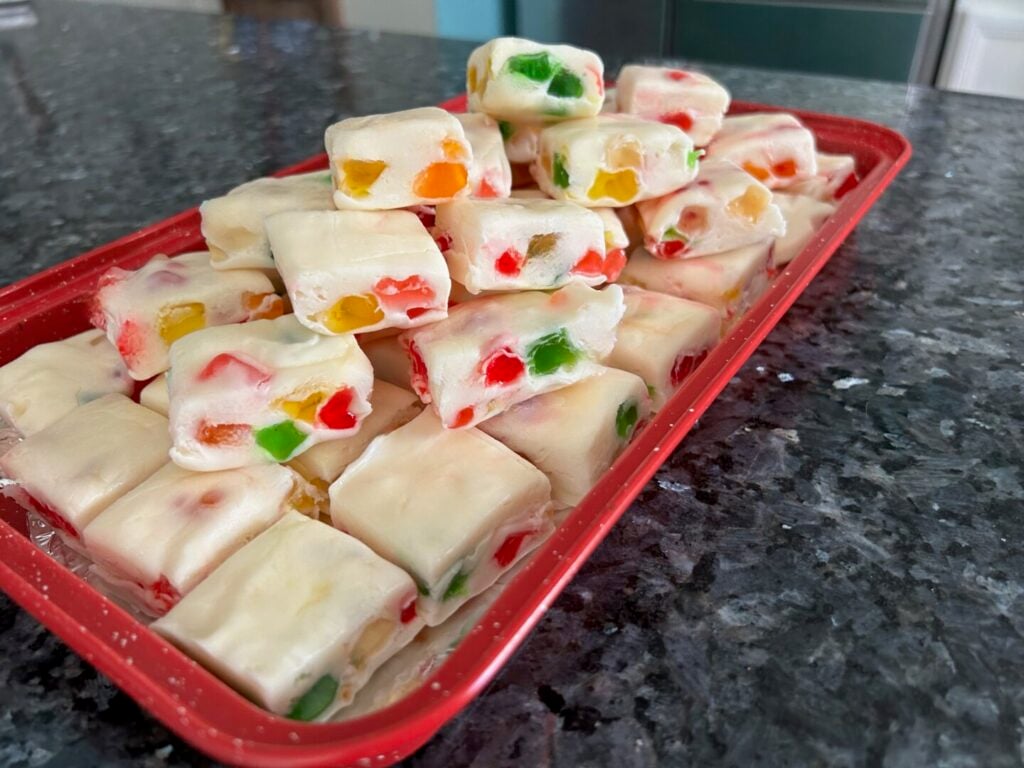 Old-Fashioned Jelly Nougat Candy - Out of the Box Baking