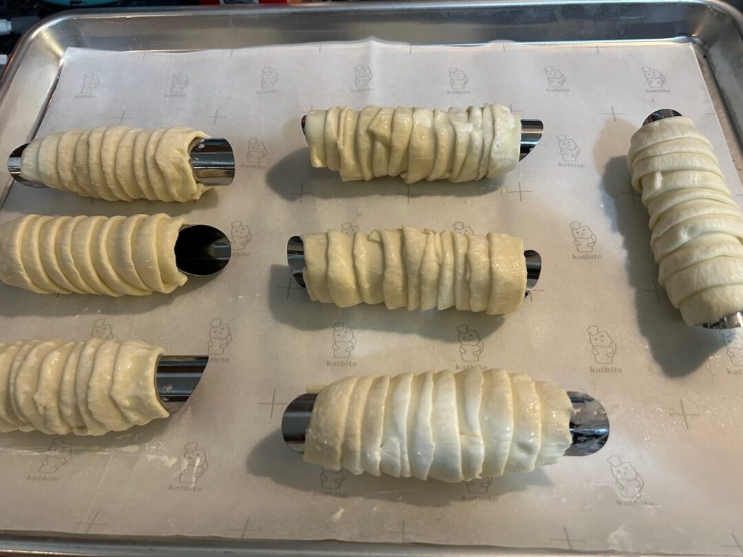 Puff Pastry Cream Horns - Out of the Box Baking