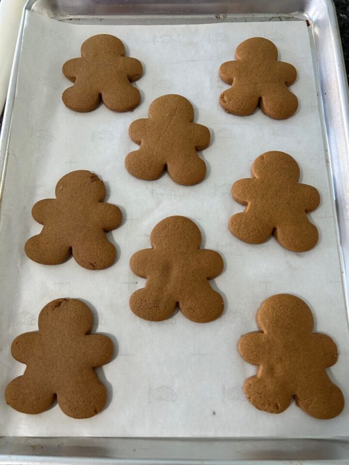Simple Gingerbread Man Cookies - Out of the Box Baking