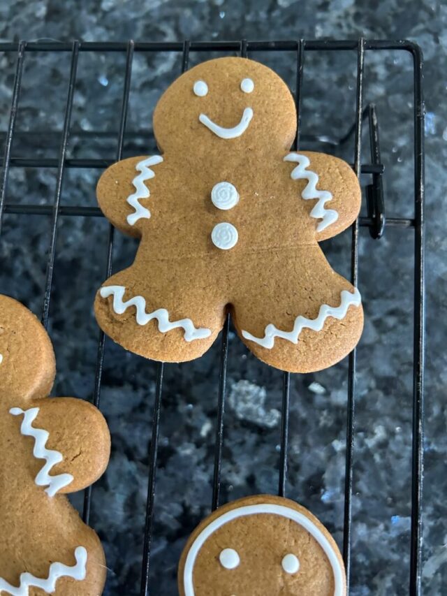 Simple Gingerbread Man Cookies - Out of the Box Baking