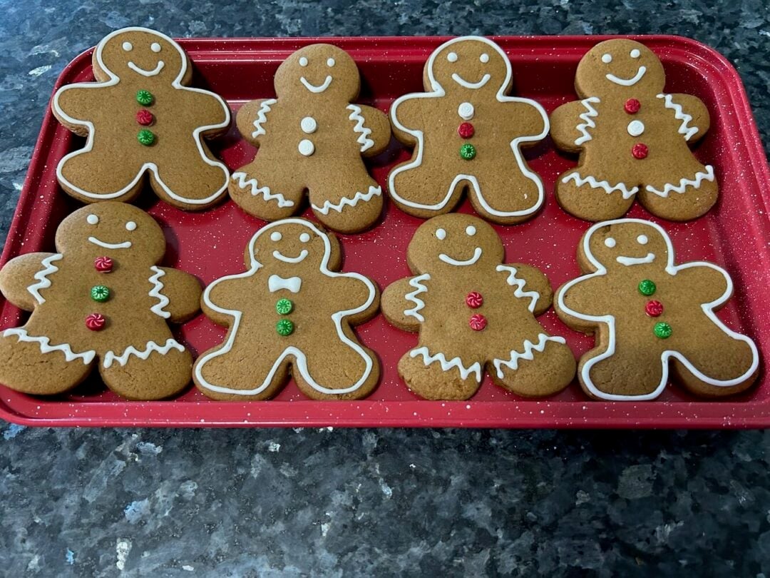 Simple Gingerbread Man Cookies - Out of the Box Baking