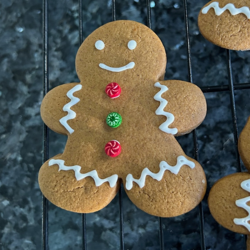 Simple Gingerbread Man Cookies - Out of the Box Baking