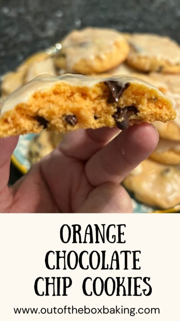 Orange Chocolate Chip Cookies (Doctored Cake Mix) - Out of the Box Baking
