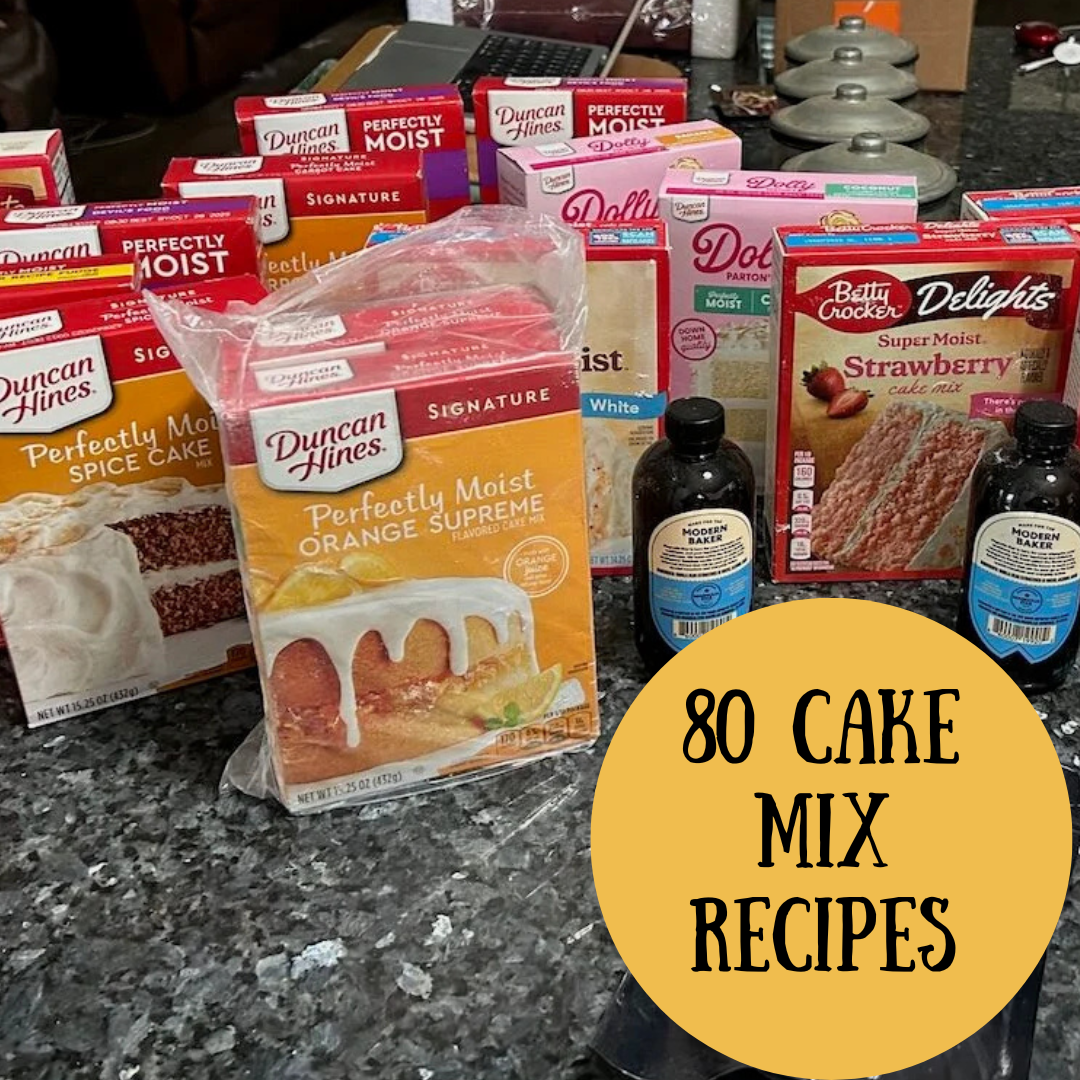 80 Boxed Cake Mix Recipes - Out of the Box Baking