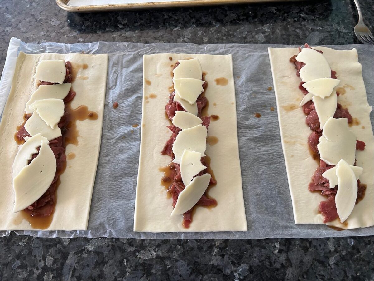 French Dip Sliders (with Puff Pastry) - Out of the Box Baking