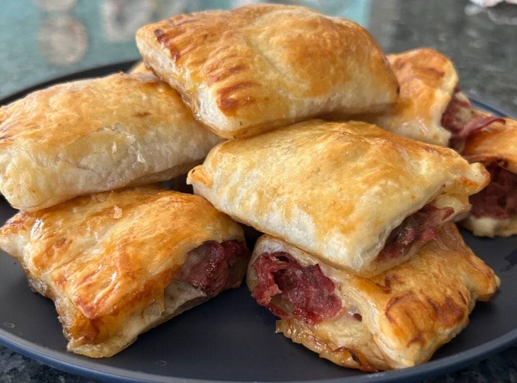 French Dip Sliders (with Puff Pastry) - Out of the Box Baking