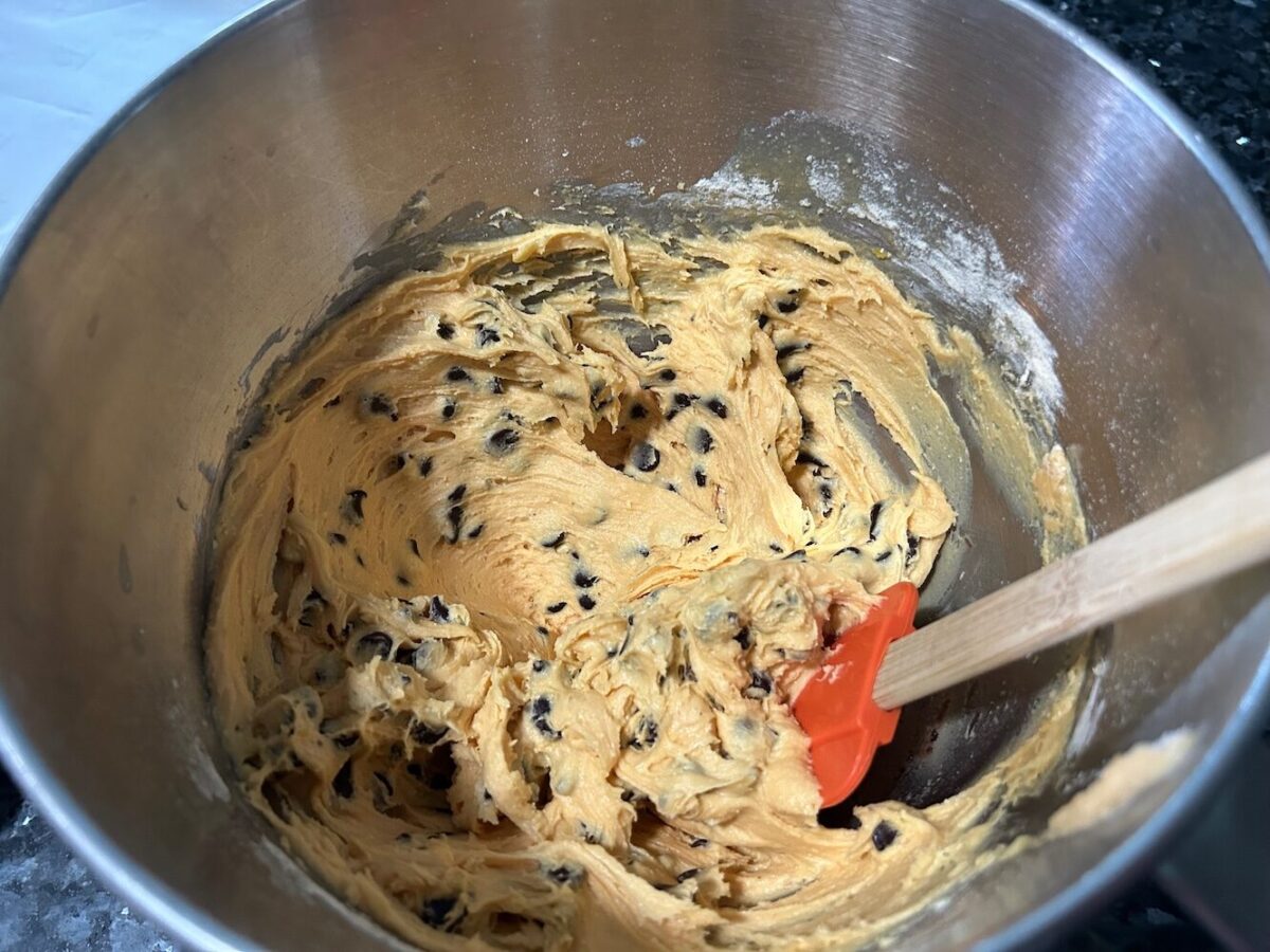 Orange Chocolate Chip Cookies (Doctored Cake Mix) - Out of the Box Baking