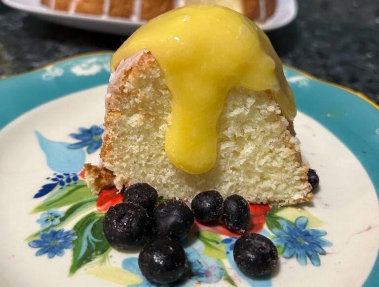 Lemon Pound Cake (Doctored Cake Mix) - Out of the Box Baking