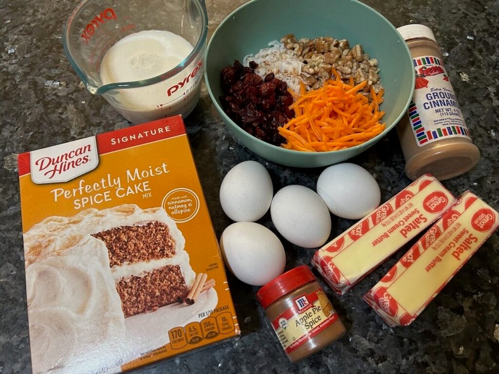 Easy Doctored Spice Cake Mix - Out of the Box Baking