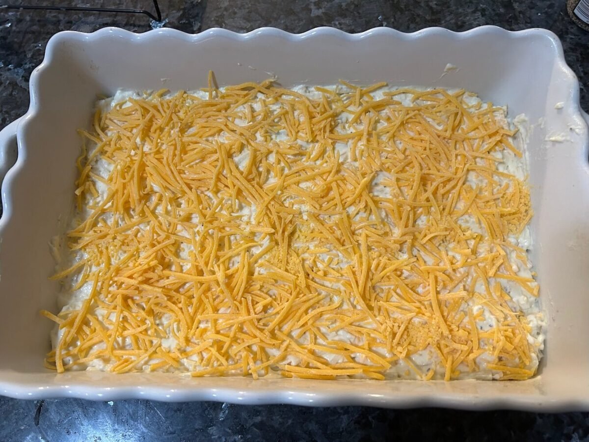 Simple Hash Brown Casserole - Out of the Box Baking