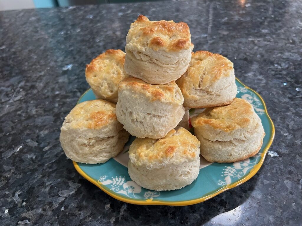 Simple 2-Ingredient Biscuits - Out of the Box Baking