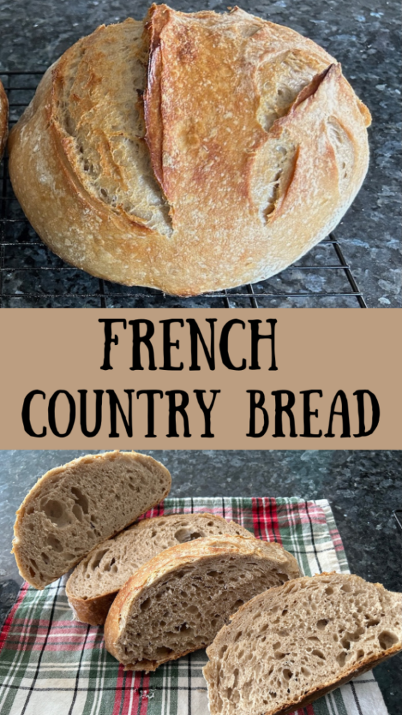 Simple French Country Bread (Artisan Sourdough) - Out of the Box Baking