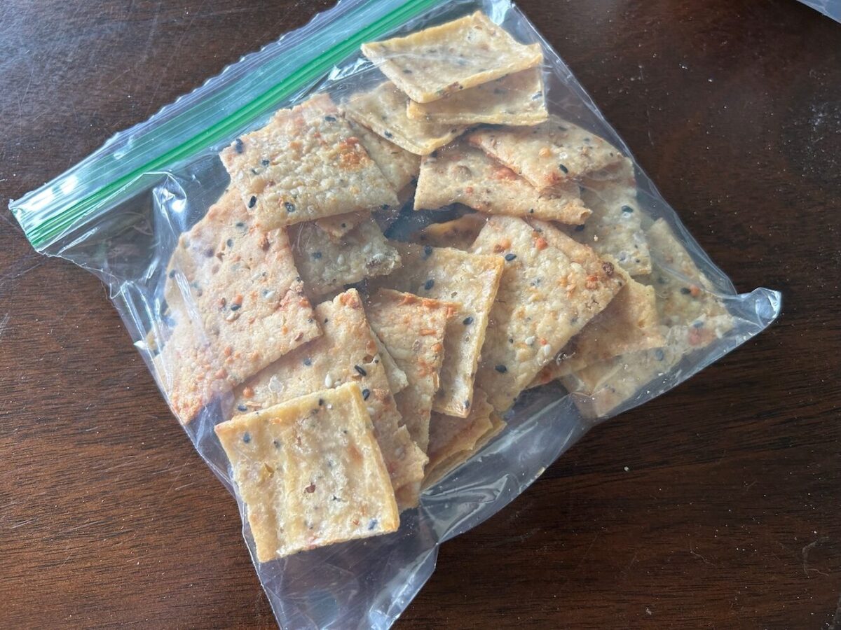 Sourdough Discard Crackers - Out of the Box Baking