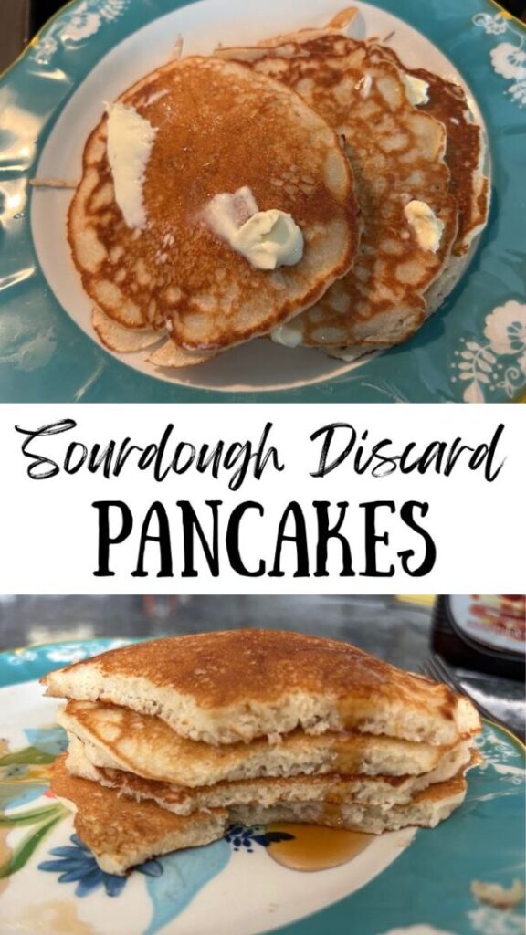 Simple Sourdough Discard Pancakes - Out of the Box Baking