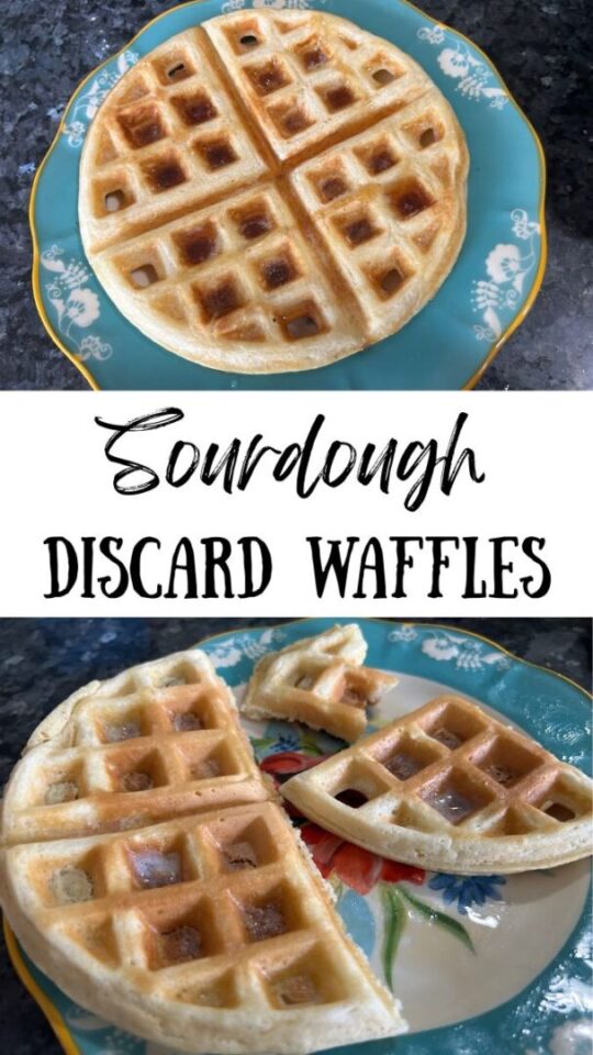 Sourdough Discard Waffles - Out of the Box Baking